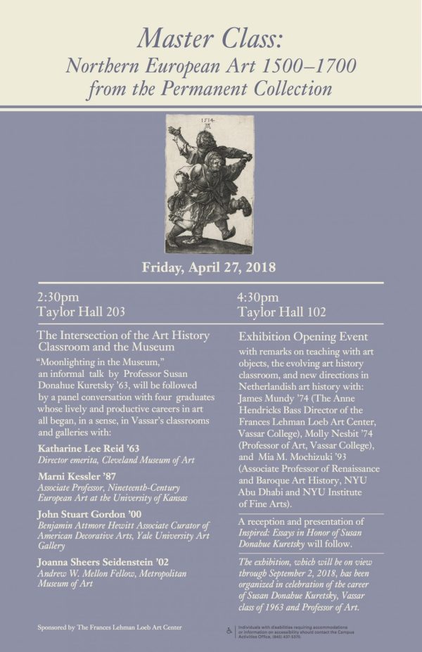 Invitation to the Opening of 'Master Class: Northern European Art 1500 ...